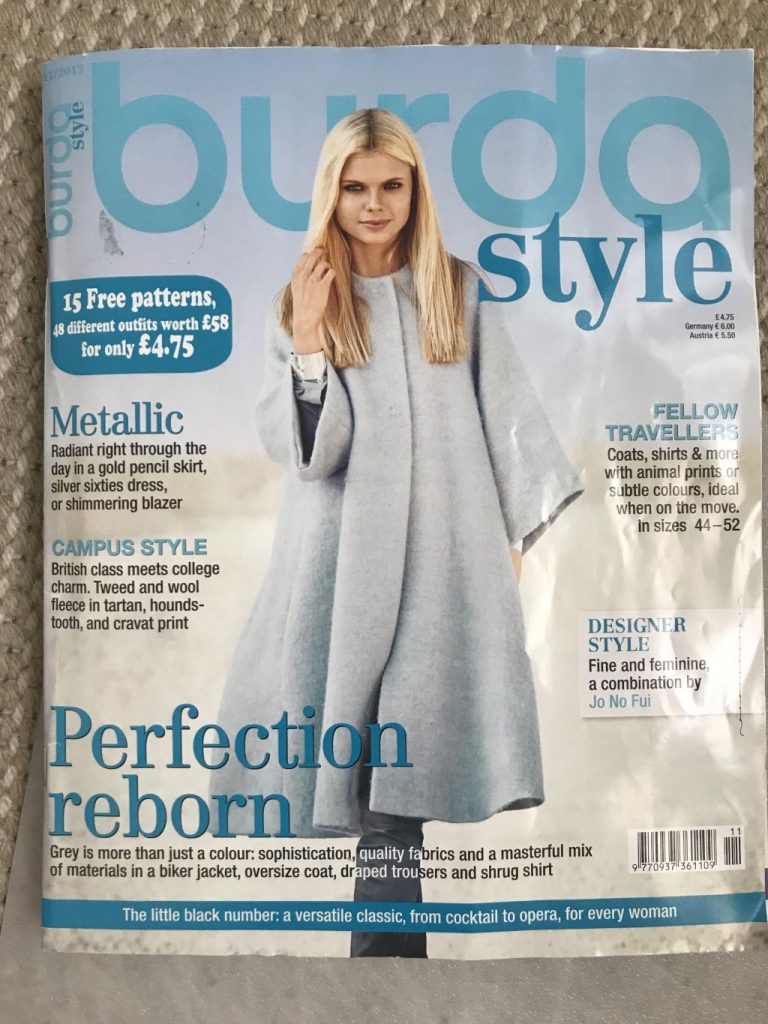 How I made a Burda Jacket | Greenie Dresses For Less